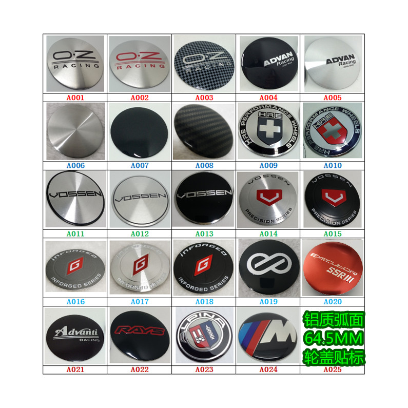 Universal Modified Hub Cover Labeling Car Wheel Cover Labeling Wheel ...