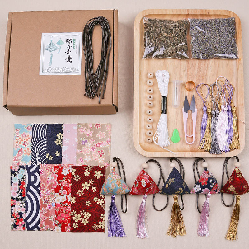 Dragon Boat Festival Sachet Sachet Handmade diy Material Pack Wormwood ...