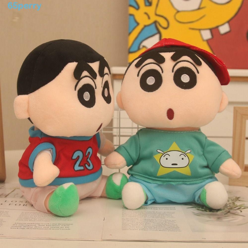 PERRY Crayon Shin-chan Plush Toy, Fluffy Collection Crayon Shin-chan ...