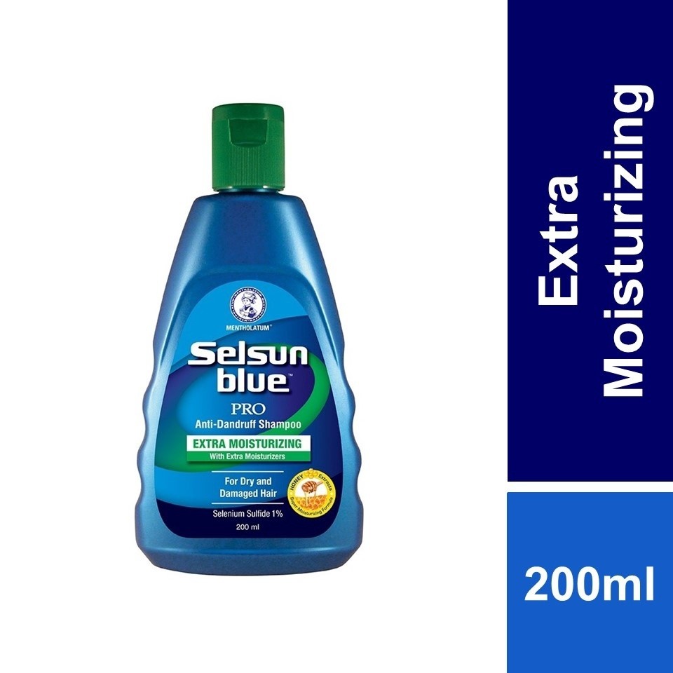 Selsun Blue Extra Moisturizing Anti-Dandruff Shampoo 200ml [Anti ...