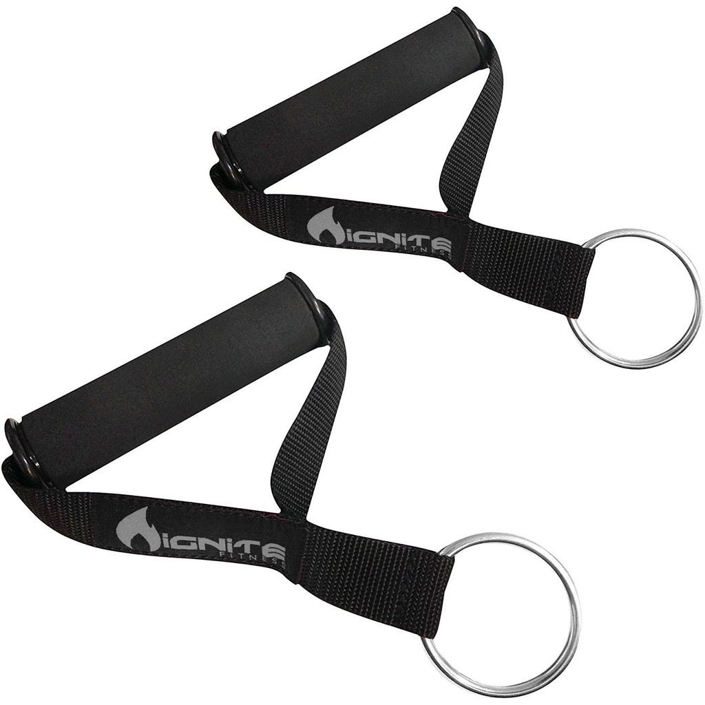 Ignite Fitness Ultra Heavy Duty Elite Exercise Handles with Solid ABS ...