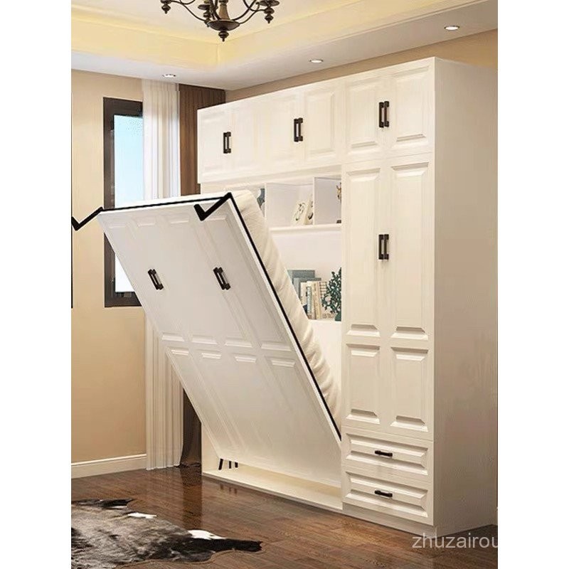Invisible Bed Wardrobe Integrated Multifunctional Small Apartment ...