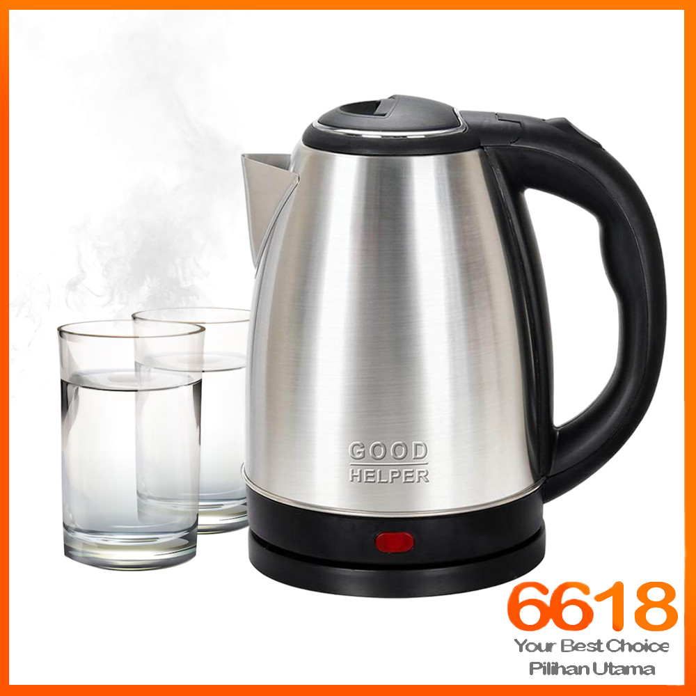 Good Helper Kettle 1.8L Keluli Tahan Karat Elektrik Automatik Cerek Jag ...