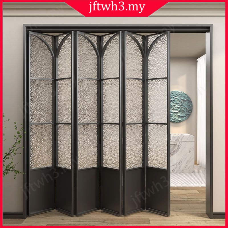 Aluminum Alloy Folding Door Simple Glass Door Kitchen Balcony Living ...