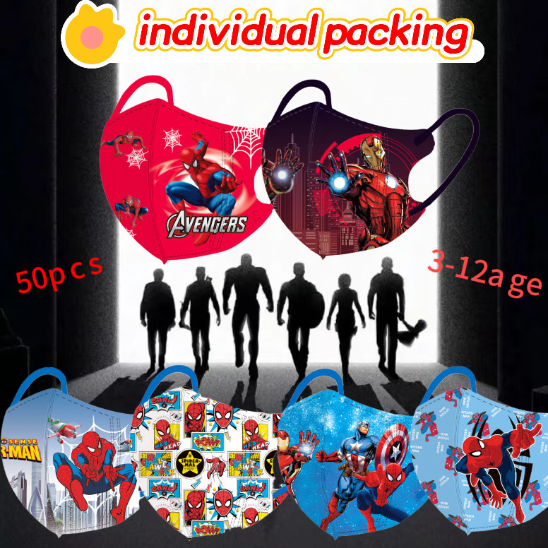 New Spider Man Battle Collection Handsome Masks for Children Aged 3-12 ...