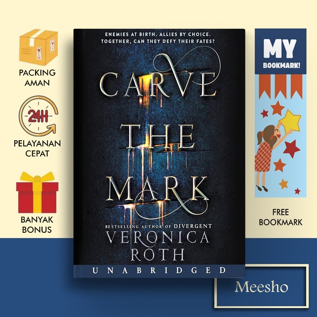 Carve the Mark (Carve the Mark, 1) by Veronica Roth (English) | Shopee ...
