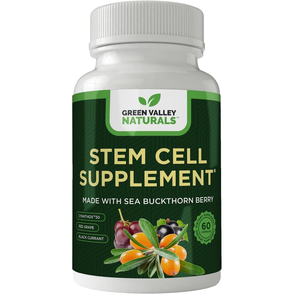 Stem Cell Supplement - Organic Tibetan Sea Buckthorn-Resveratrol ...