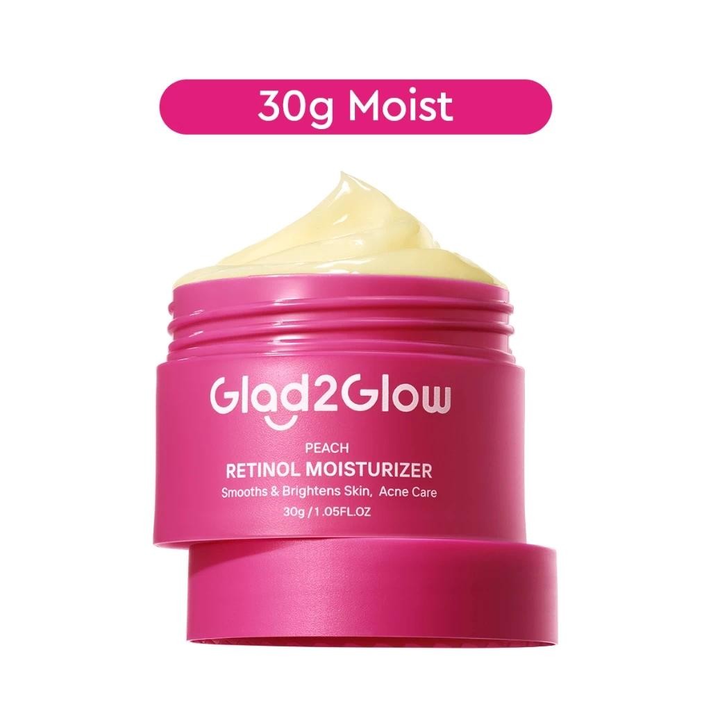 Glad 2Glow Peach 𝗥𝗲𝘁𝗶𝗻𝗼𝗹 Moisturizer Day Night Face Cream Anti Aging Skincare Facial Moisturizer ...