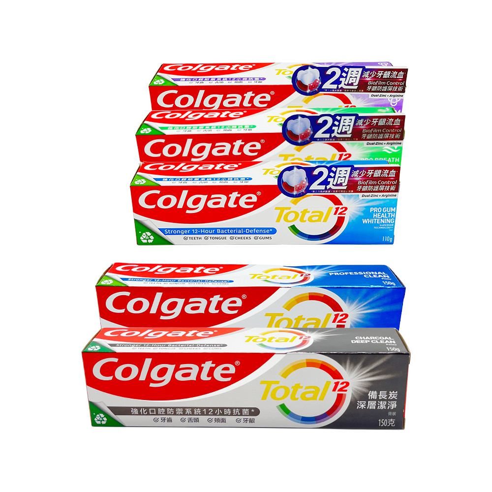 Colgate Total 12 Hours Protection Whitening Fresh Breath Remove ...