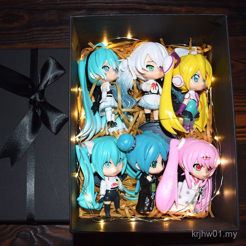 Hatsune Miku Figure Full Set Doll Model Decoration Cake Decoration Doll ...