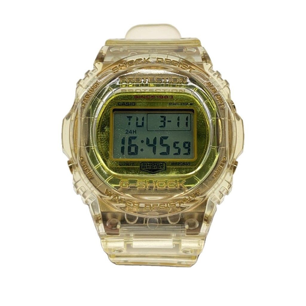 CASIO Men's Watch Quartz G-SHOCK Digital Rubber GLD CLR | Shopee Malaysia