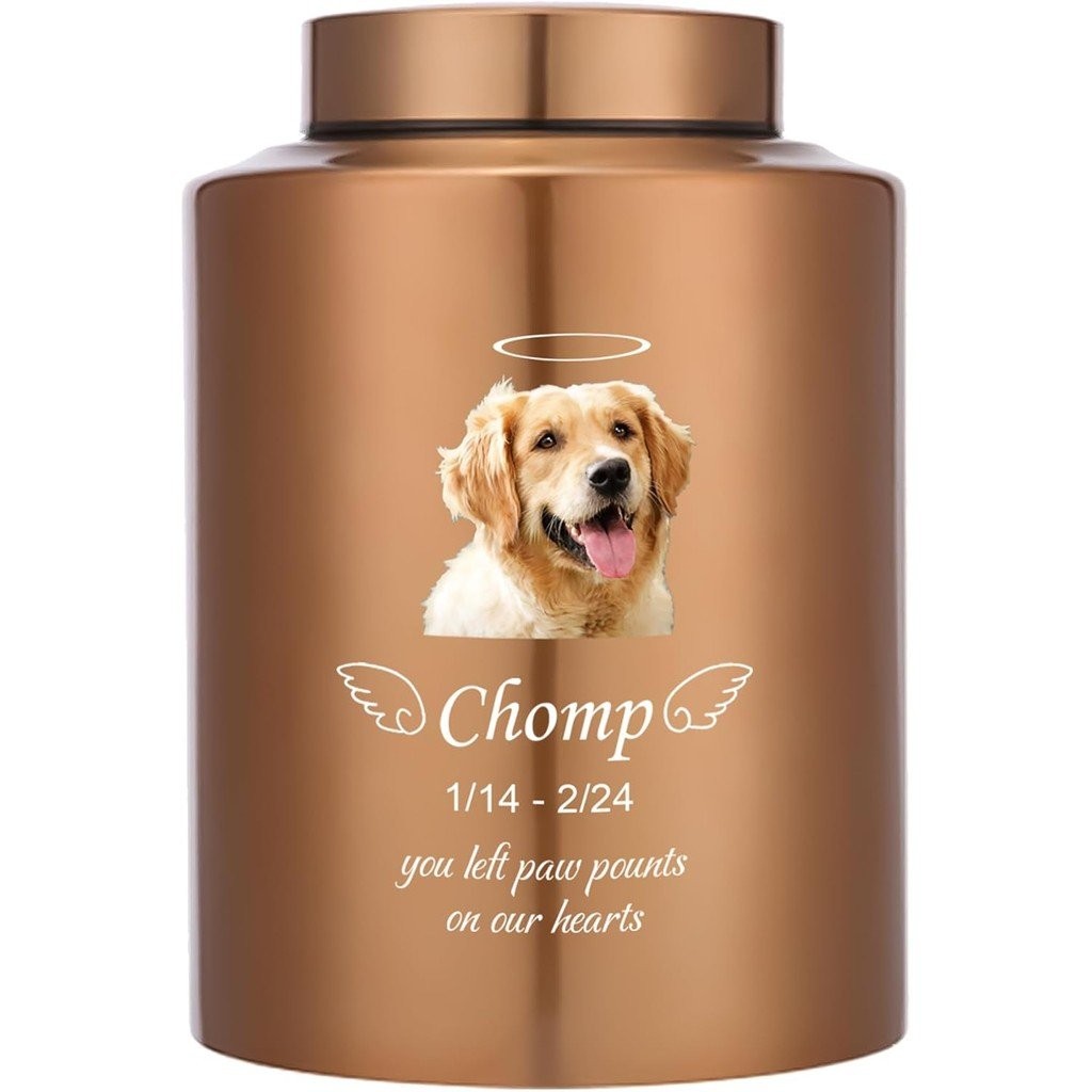 Custom Urns for Dogs Cats Ashes Personalized Pet Urn with Name and ...