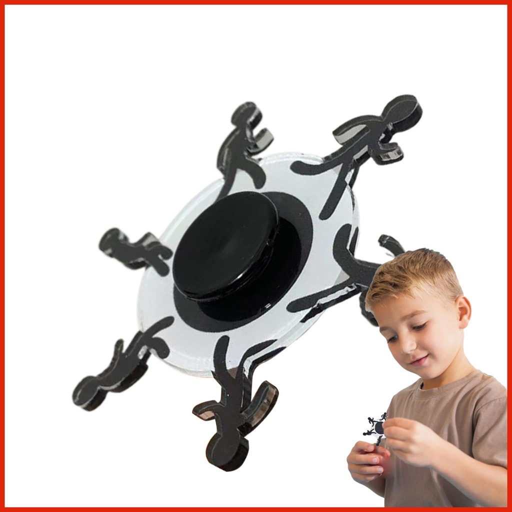 Cool Fidget Spinners Relief Sensory Toys Dynamic Visual Effects Running ...