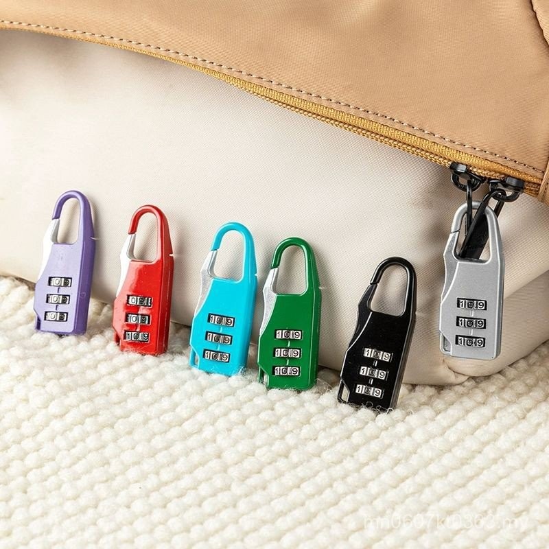 Bag Lock Student Combination Lock School Bag Padlock Set Anti-theft ...