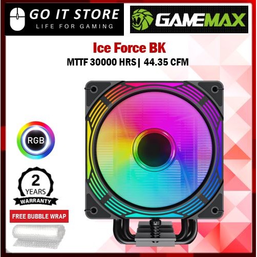 GameMax Ice Force BK CPU COOLER (GX-6931858779784) | Shopee Malaysia