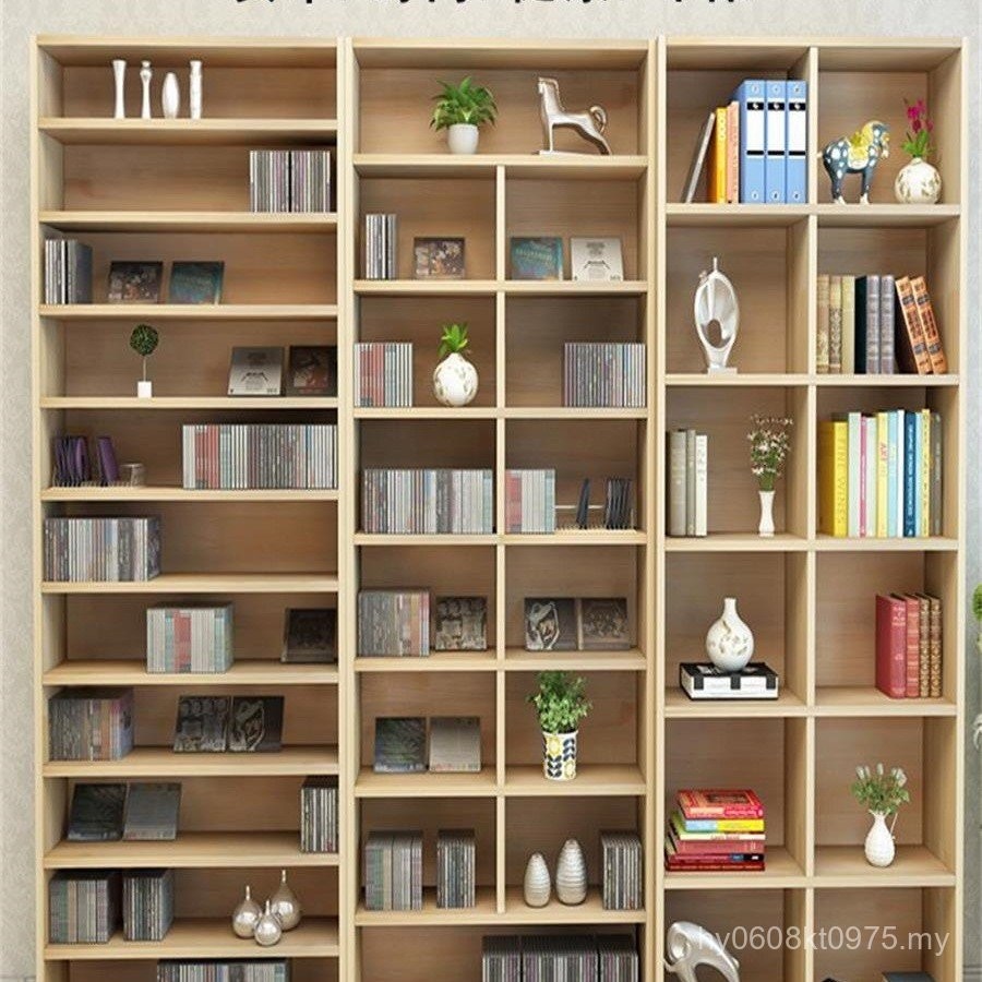 Cabinet Blu-ray Multi-Layer Disc Rack Solid Wood Disc Rack Comic DVD ...