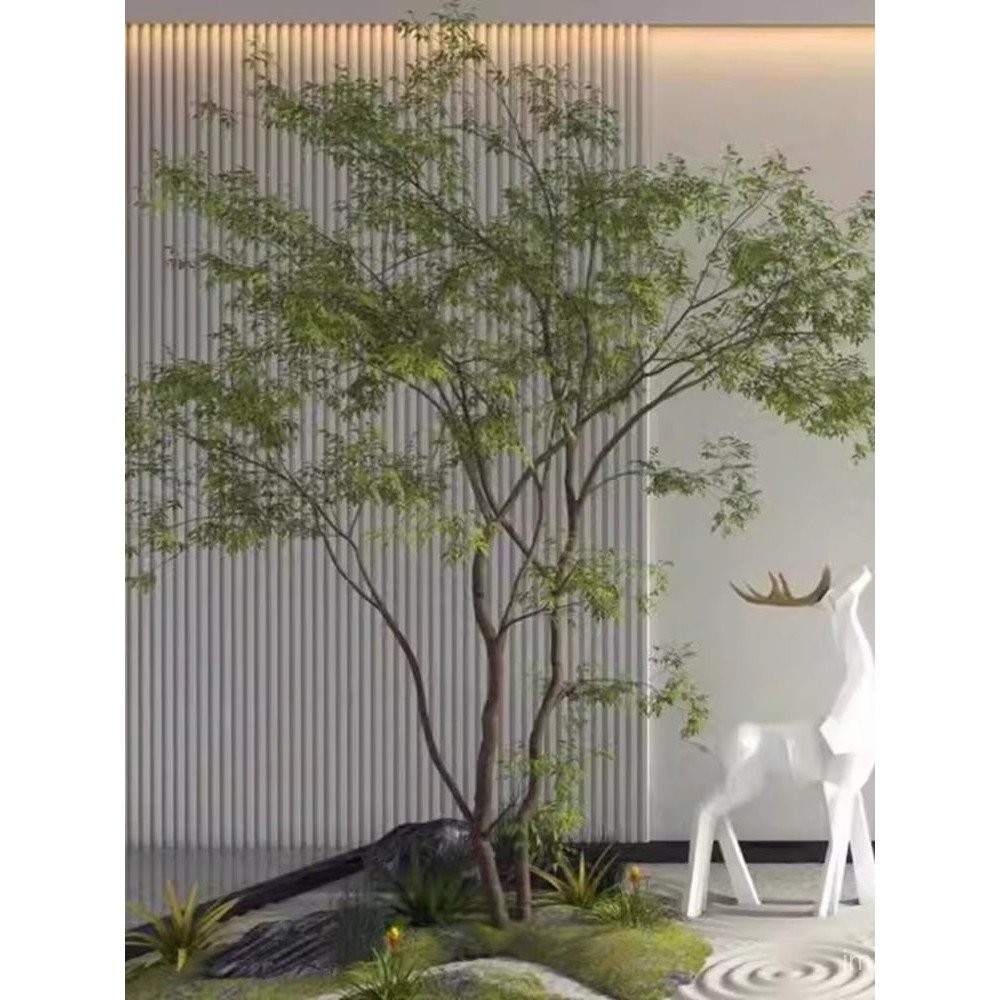 Pokok Tiruan Nandina Buluh Landskap Ayam Cakar Maple Dalaman Luaran ...