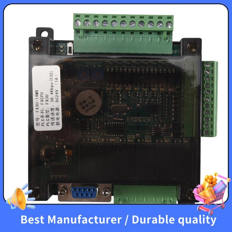 【NEW】FX3U-14MR PLC Industrial Control Board 8 Input 6 Output ...
