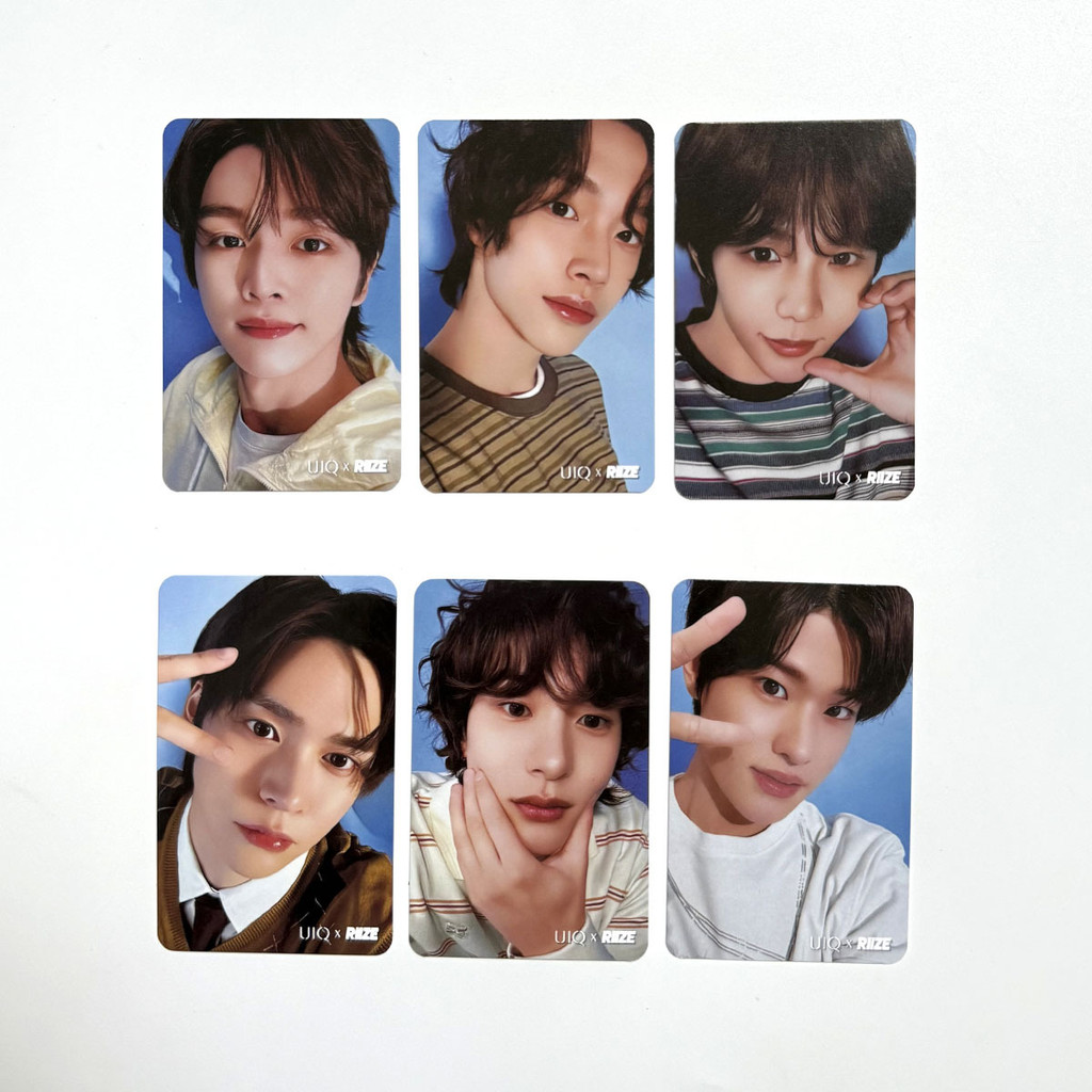 6-8pcs RIIZE 2025 SEASON’S GREETINGS Lomo Cards ODYSSEY RIIZING ...