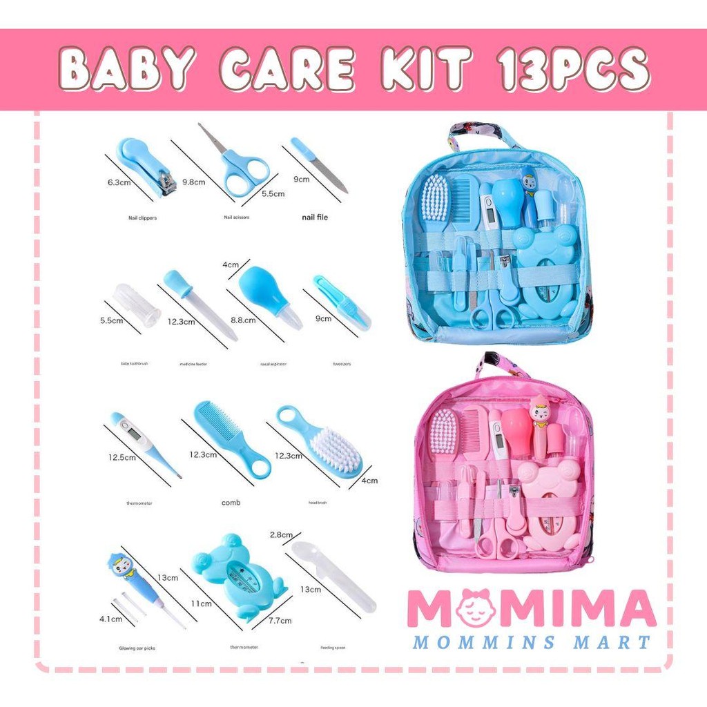 🇲🇾𝐑𝐄𝐀𝐃𝐘 𝐒𝐓𝐎𝐂𝐊🇲🇾 13 pcs Newborn Baby Care Kit Set Health Care Grooming ...