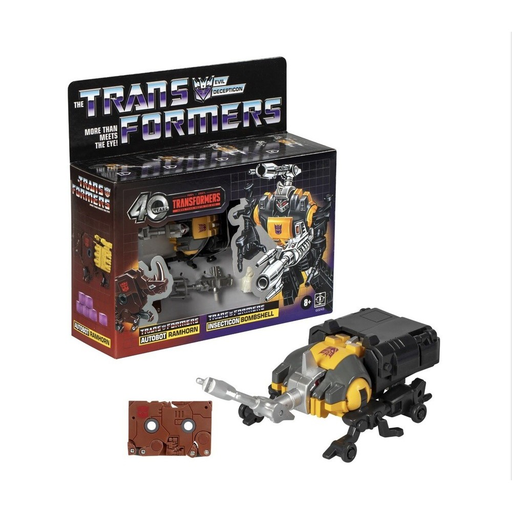 Transformers 40th Anniversary G1 Retro AUTOBOT RAMHORN & INSECTICON ...
