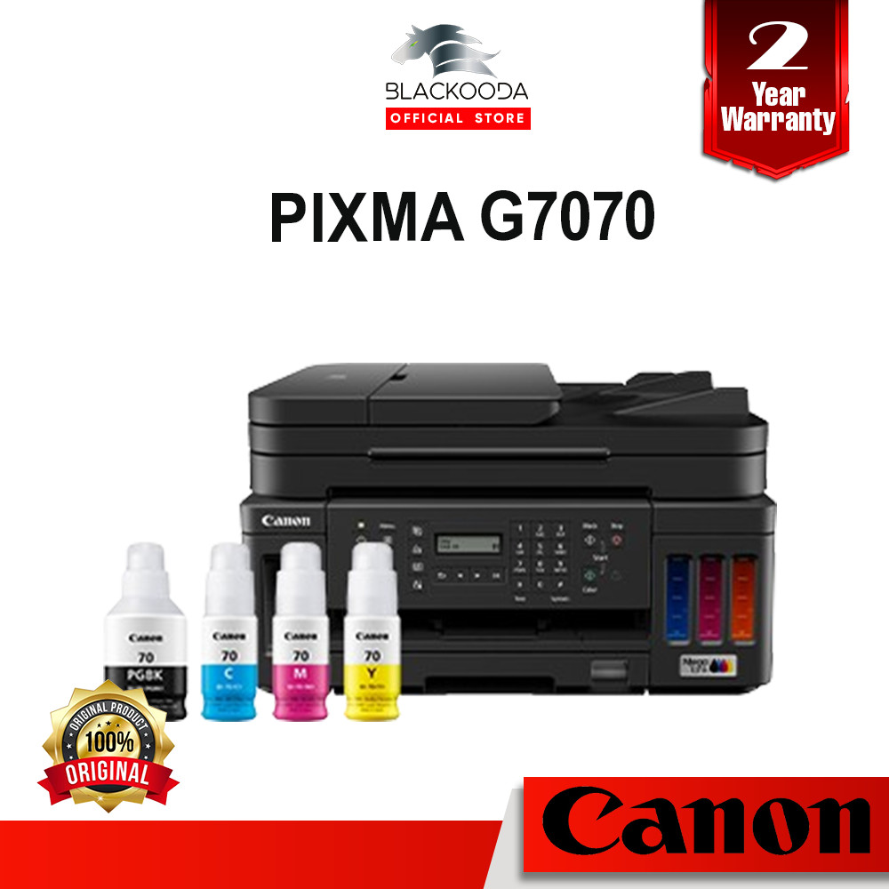 CANON PIXMA G7070 Wireless MegaTank All-In-One with Fax for High Volume ...
