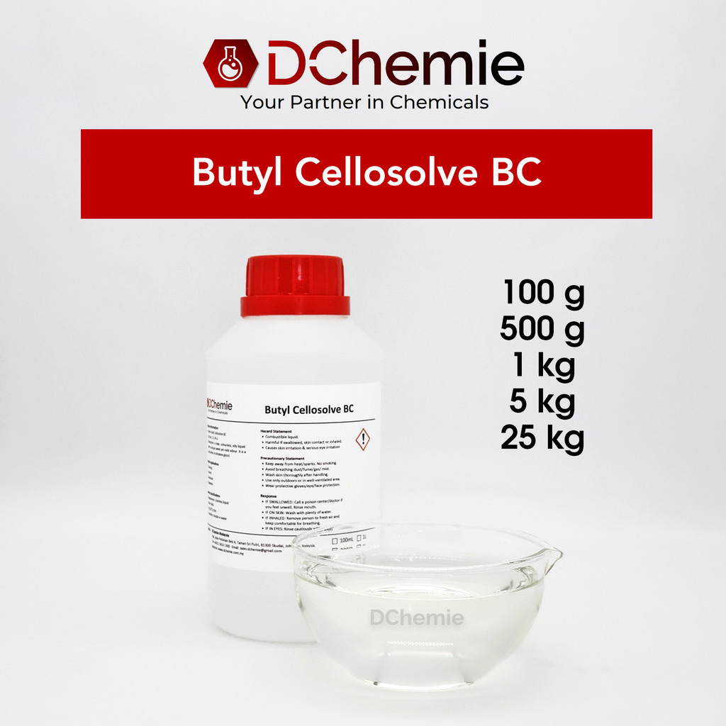 Butyl Cellosolve BC / 2-Butoxyethanol / Ethylene Glycol Monobutyl Ether ...