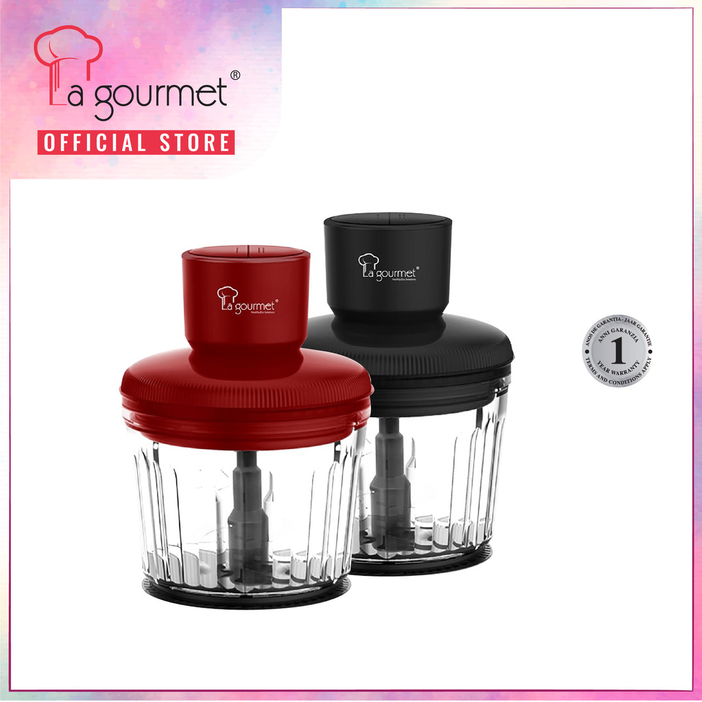 La gourmet Healthy Glass Chopper 2L (Assorted) | Shopee Malaysia