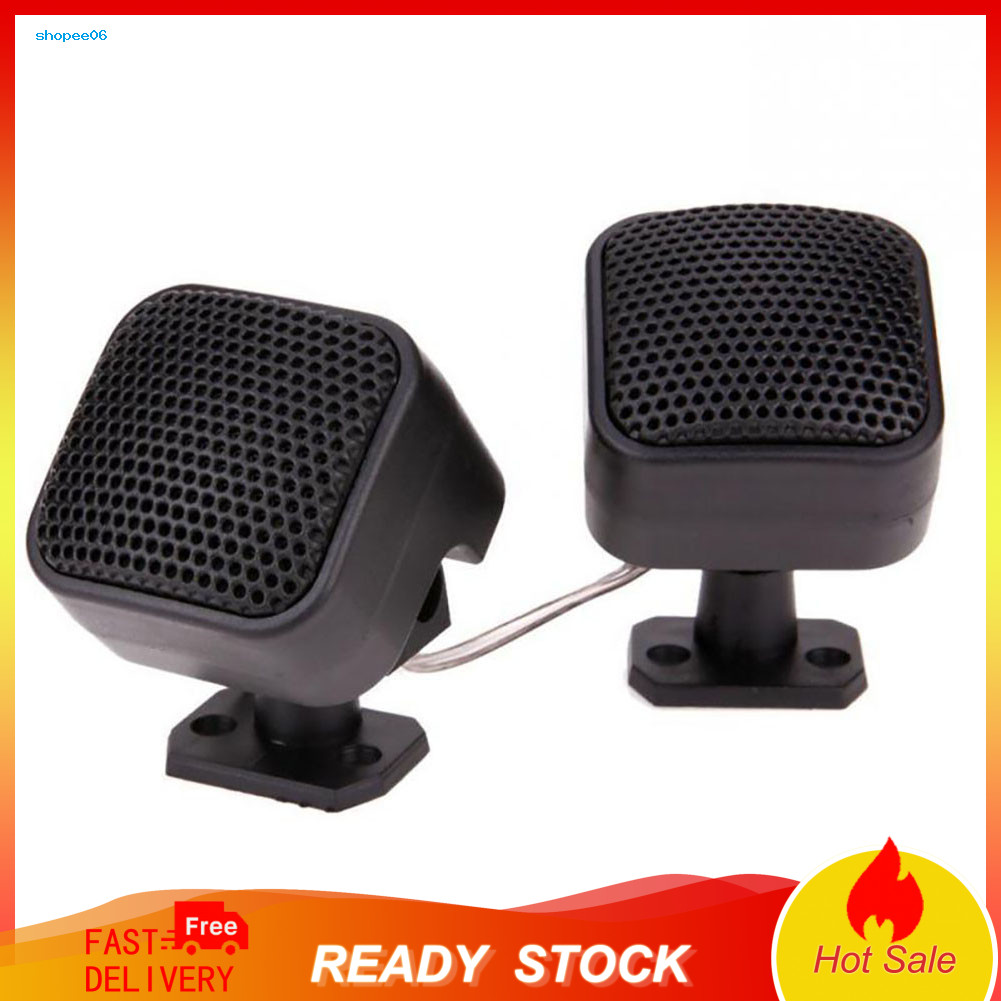 SDRU 2Pcs 12V 500W Universal Auto Audio Music Stereo Loud Speaker Stand ...