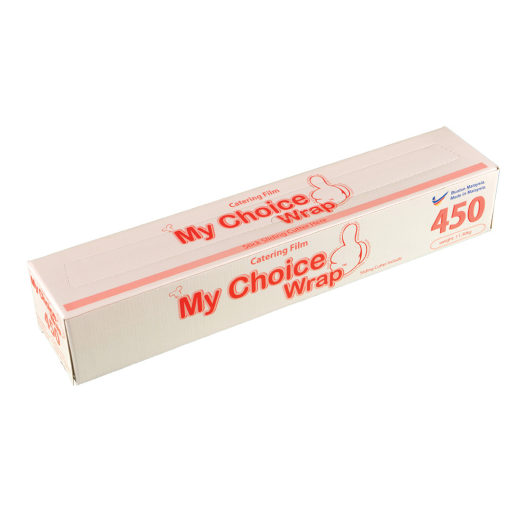 My Choice Wrap Premium Food Wrap/Catering Roll (450mm x 206m) | Shopee ...