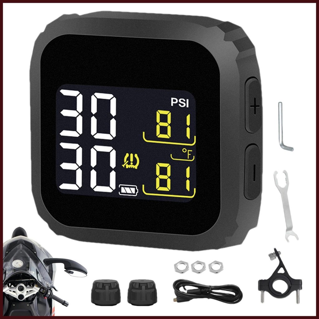 TPMS Tire Pressure Sensor Wireless TPMS Sensor Kit Tire Monitoring ...