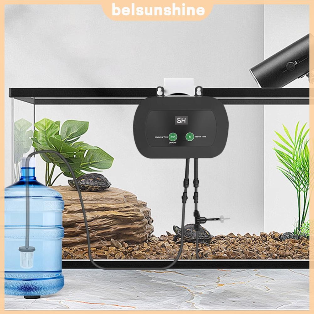 Automatic Reptile Mist Sprinkler with Timer & 360°Adjustable Nozzles ...
