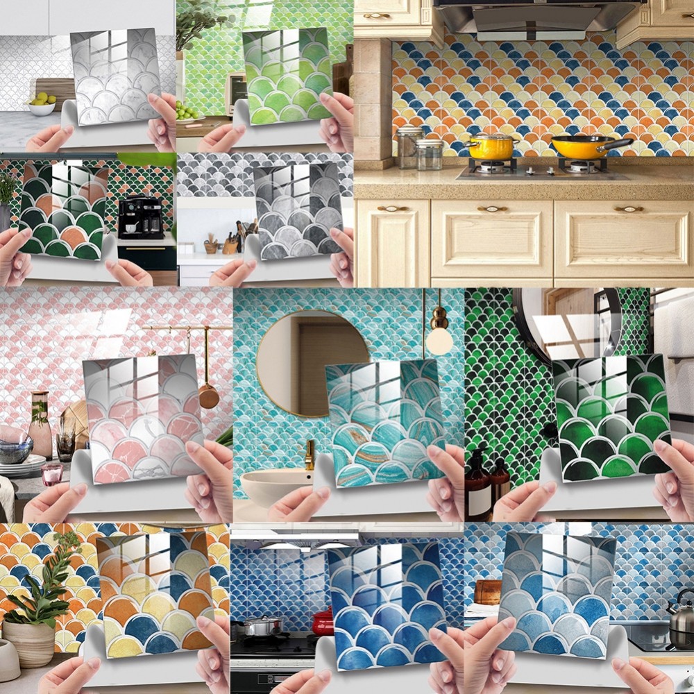 Add a Modern Touch to Your Walls with Self Adhesive Wall Tile Stickers ...