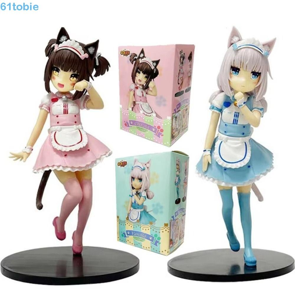 TOBIE Nekopara Figure, Stand Animation Kawaii Girl Chocola Vanilla ...