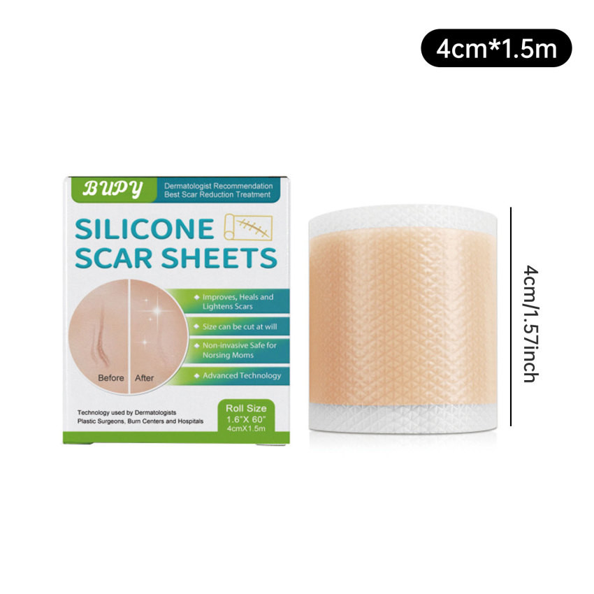 Silicone Gel Strips Patch Silicone Scar Sheets Reusable Silicone Scar ...