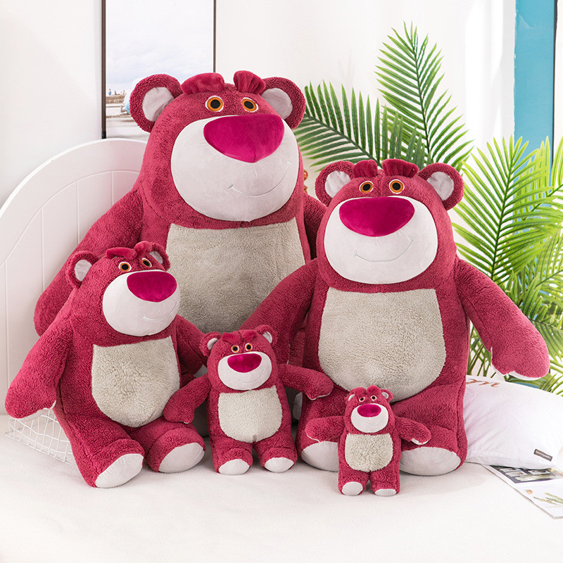 Moo Baby Lotso Bear Lotso Plushie Patung Lotso Besar Barang Lotso Teddy ...
