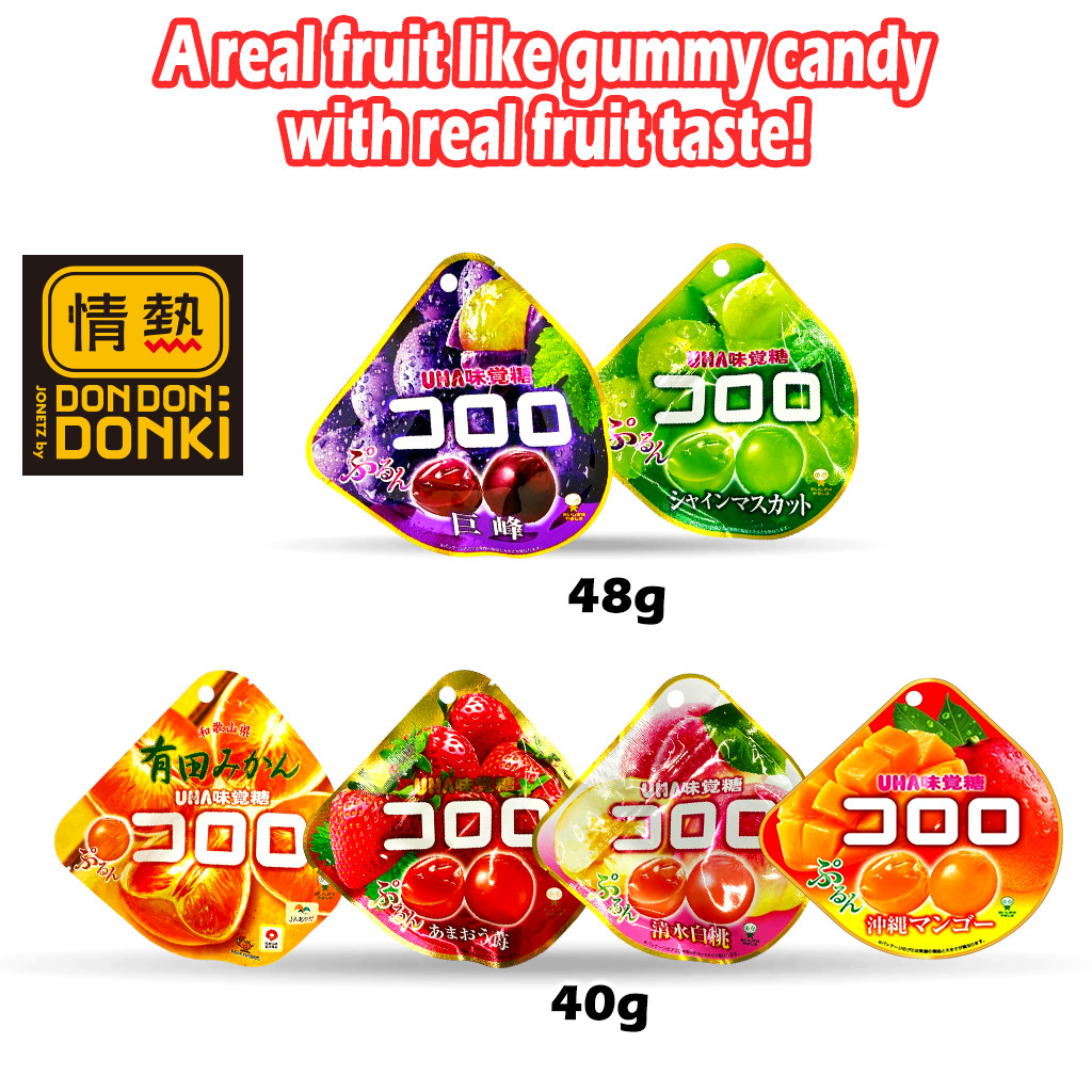 [DONKI] UHA Cororo Gummy (40g/48g) | Shopee Malaysia