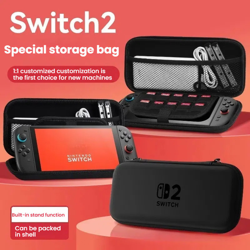 Nintendo Switch 2 Protect Case with Stand，Travel Switch 2 Portable ...