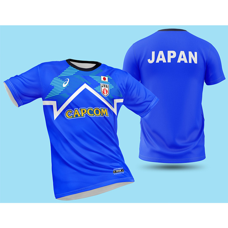 Japan CAPCOM Men's Volleyball Team Training Shirt | Shopee Malaysia