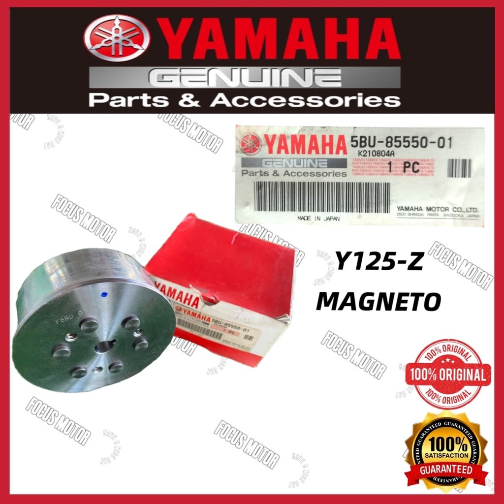 100% ORIGINAL YAMAHA MAGNETO Y125 125Z 125ZR [5BU-85550-01] MAGNET ASSY ...