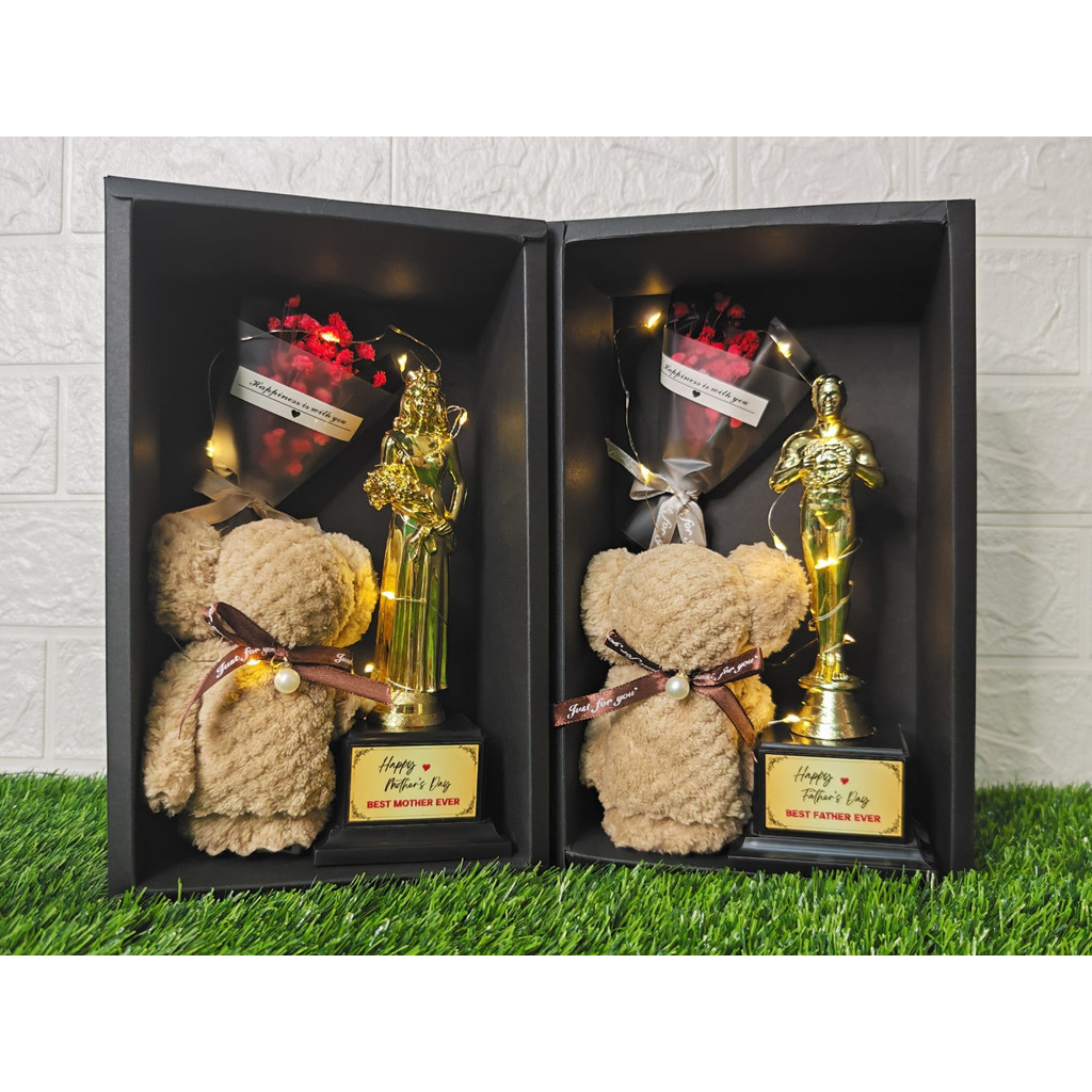 Set Hadiah Trofi Eksklusif MIX-P-0095 - Hari Guru / Hari Bapa / Hari ...
