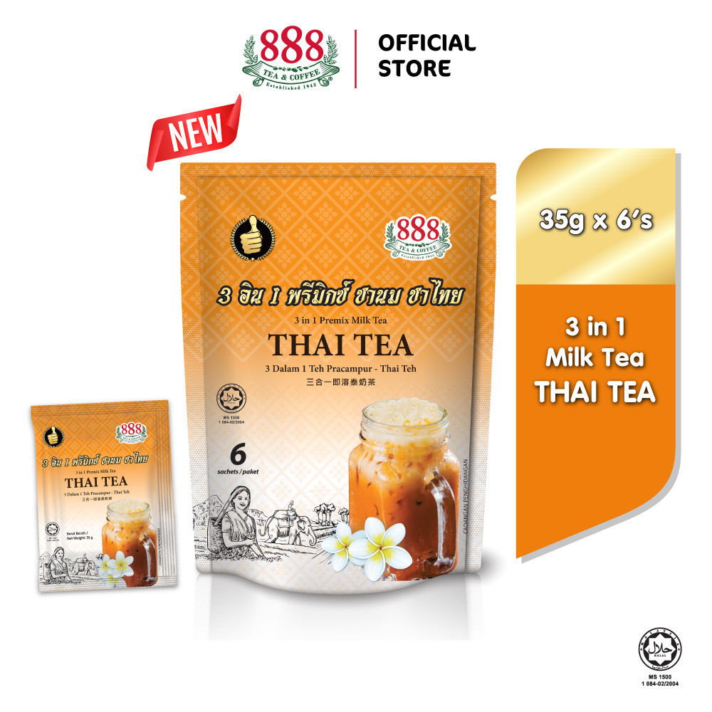 888 Instant THAI Tea Original (35g x 6s) | Shopee Malaysia