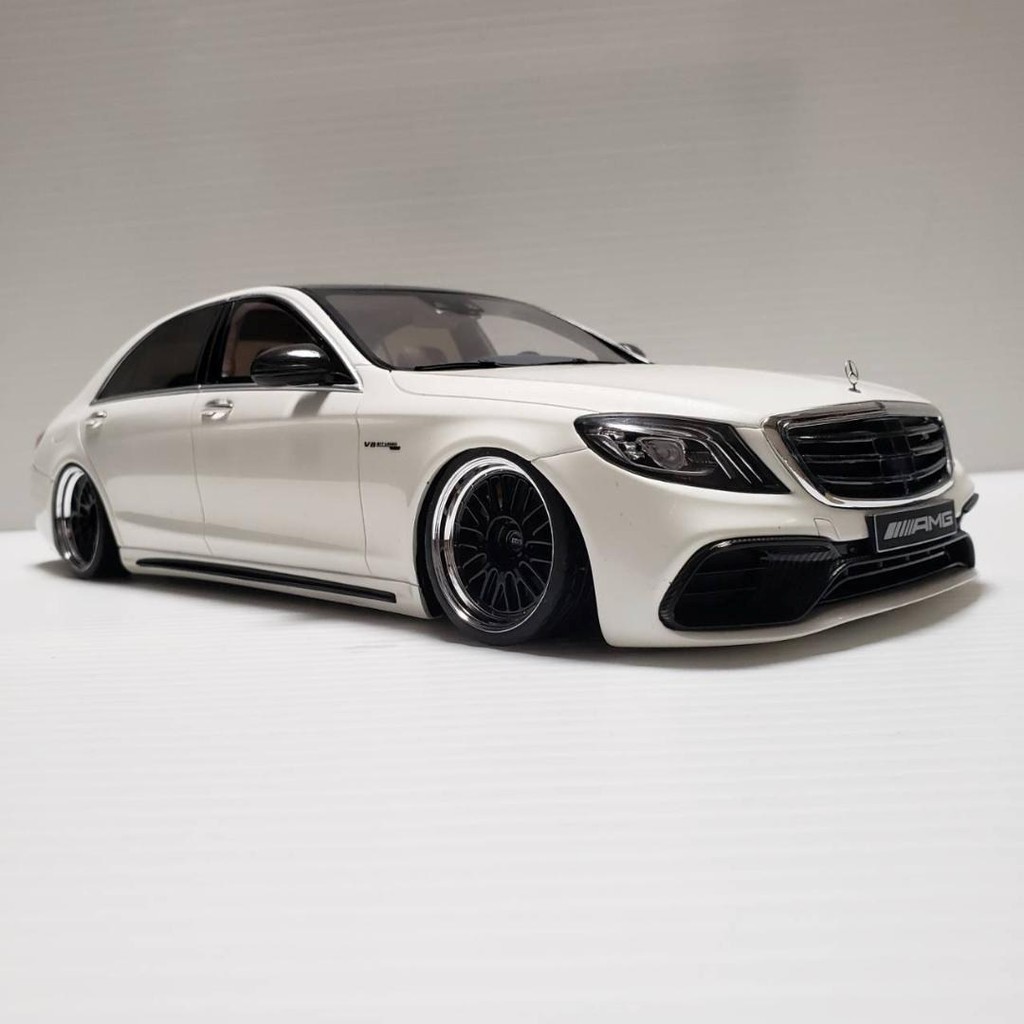 [Custom Car Model] 1:18 | 1/18 Mercedes-Benz S-Class AMG S63 [Customize ...