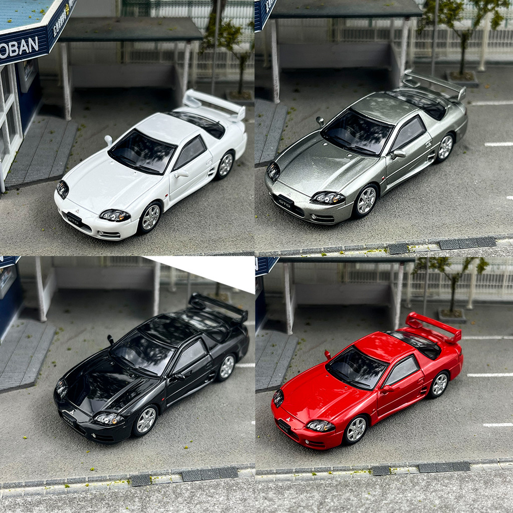 GA 1/64 Mitsubishi 3000GT GTO 1998 GaChi Models Alloy Car Model Die ...
