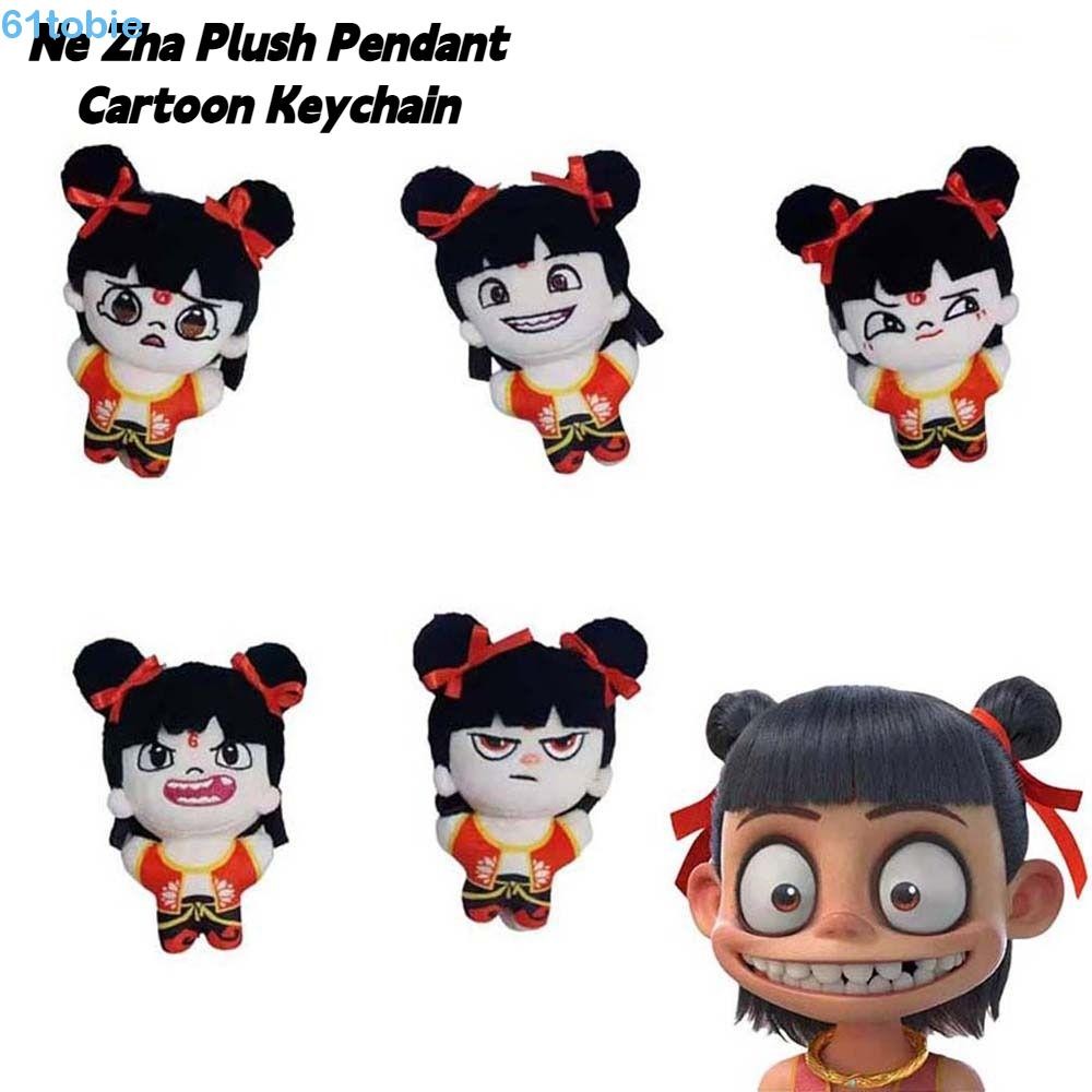 TOBIE Ne Zha 2 Plush Keychain, NeZha2 Character Stuffed Doll Ne Zha 2 ...