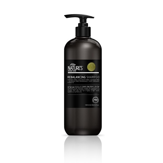 Nature's Organic Sense - Rebalancing Shampoo for Oily Hair and Scalp ...