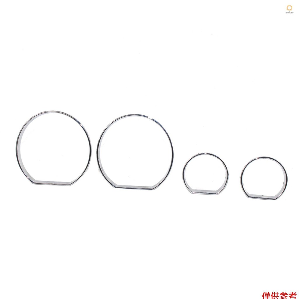 Chrome Gauge Cluster Dashboard Bezel Rings Trim Dial Rings Bezel ...