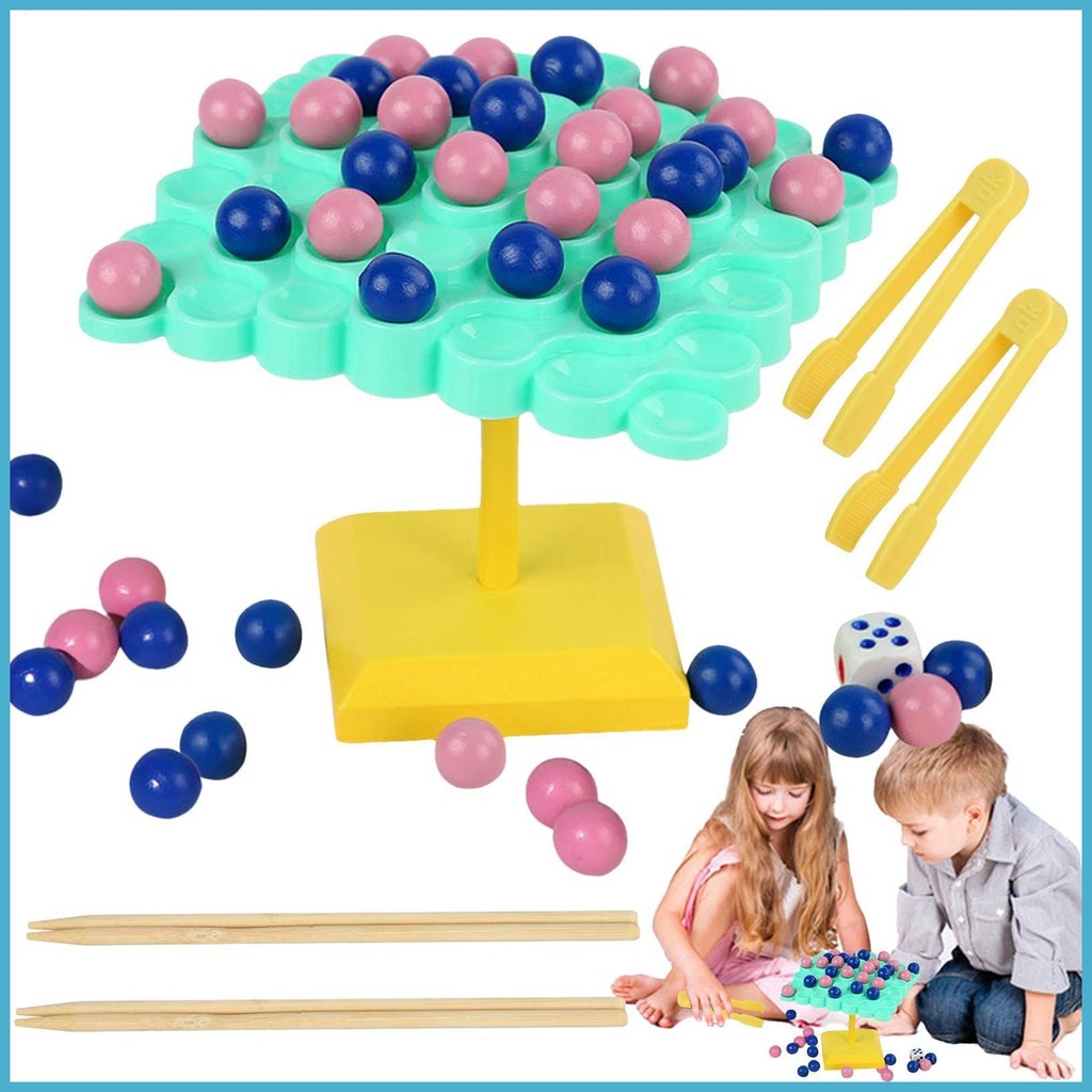 Balance Board Game Colorful Stack Attack Game Portable Fine Motor Skill ...