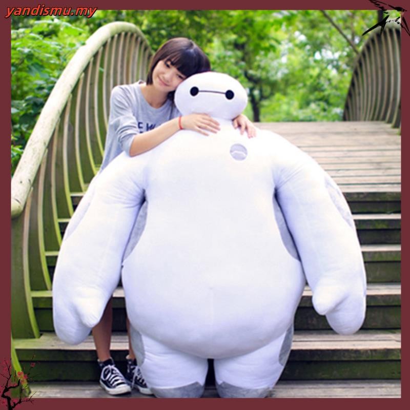 60/80/100/120CM Patung Baymax Big Hero Soft Plush Toys High Quality ...