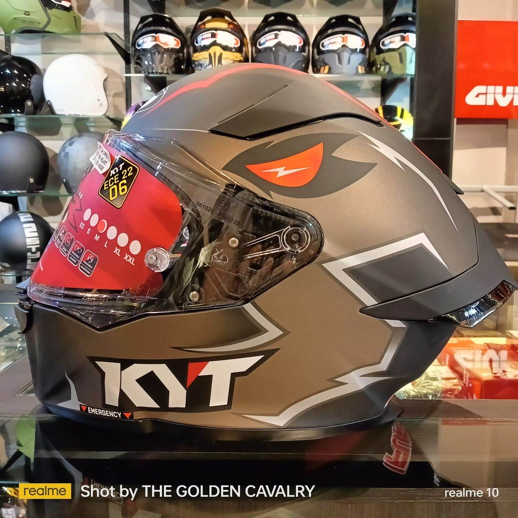 KYT R2R PRO FURY 29 MATT RED ECE22.06 HELMET | Shopee Malaysia